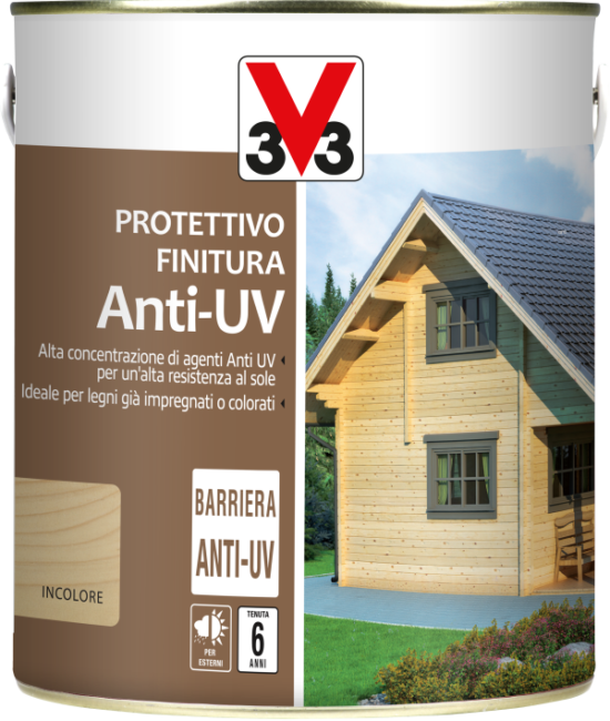 V33 • Impregnanti e Protettivi per legno esterno